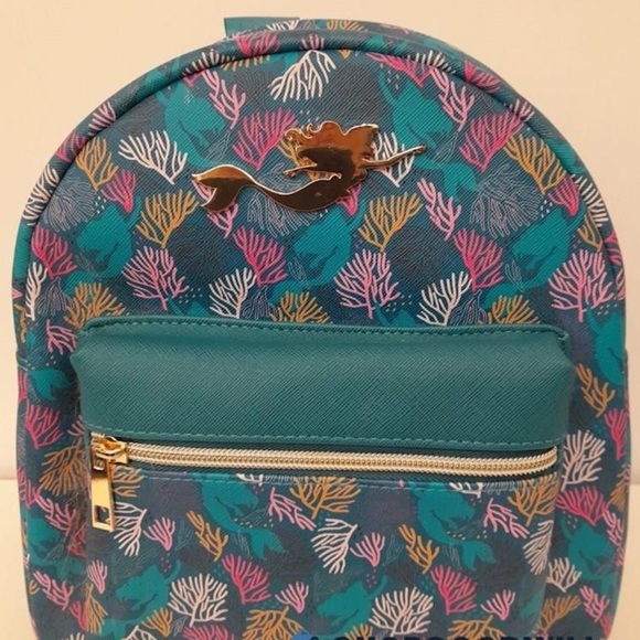 Bioworld | Bags | Nwt Bioworld Womens Disneys The Little Mermaid Teal ...